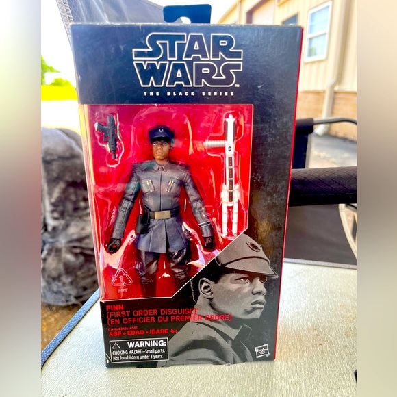 Hasbro | Toys | Star Wars The Black Series Finn First Order Disguise By ...